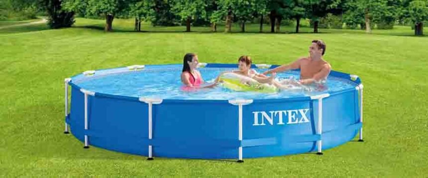 Intex Pool Metal Frame 12' x 30" Above Ground Pool